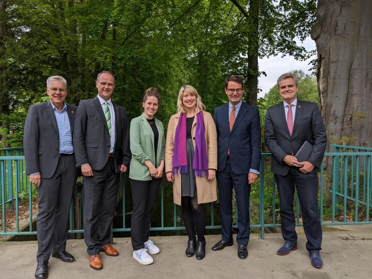 Districtspresident Andreas Bothe bezoekt de EUREGIO - EUREGIO